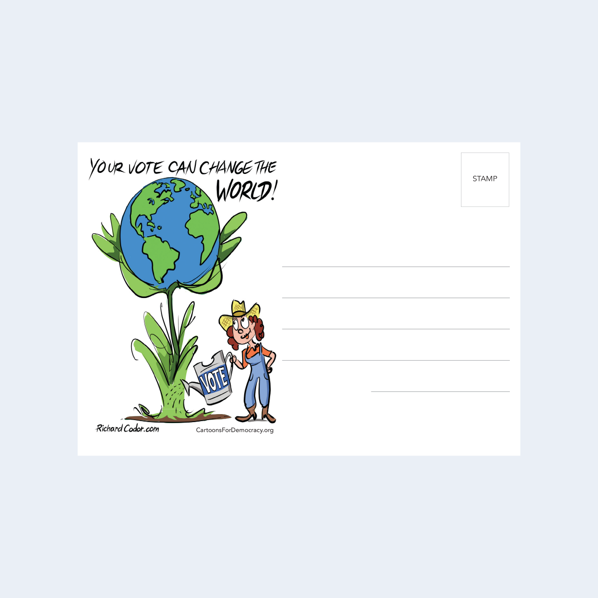 Your Vote Can Change the World – Cartoons for Democracy
