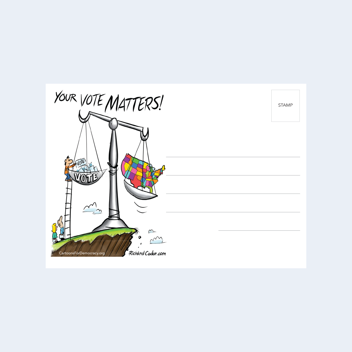 Your Vote Matters! – Cartoons for Democracy
